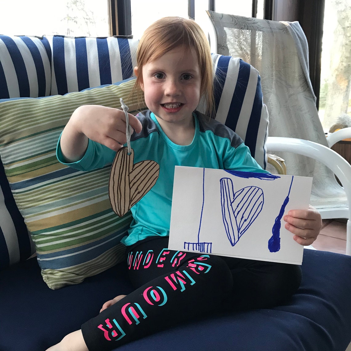 Personalized Gifts From Kids | Lasercut + Etched Drawings and ...