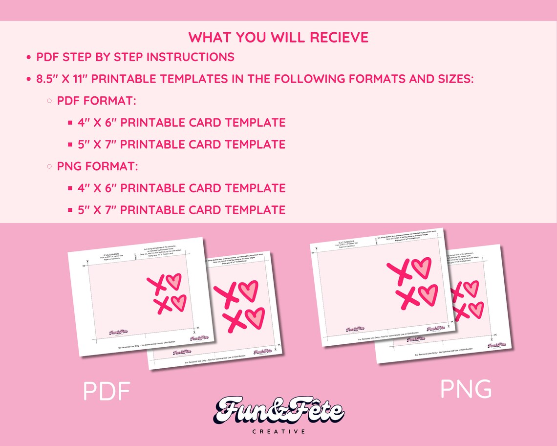 PRINTABLE XOXO Anniversary Card for Her, Instant Digital Download ...