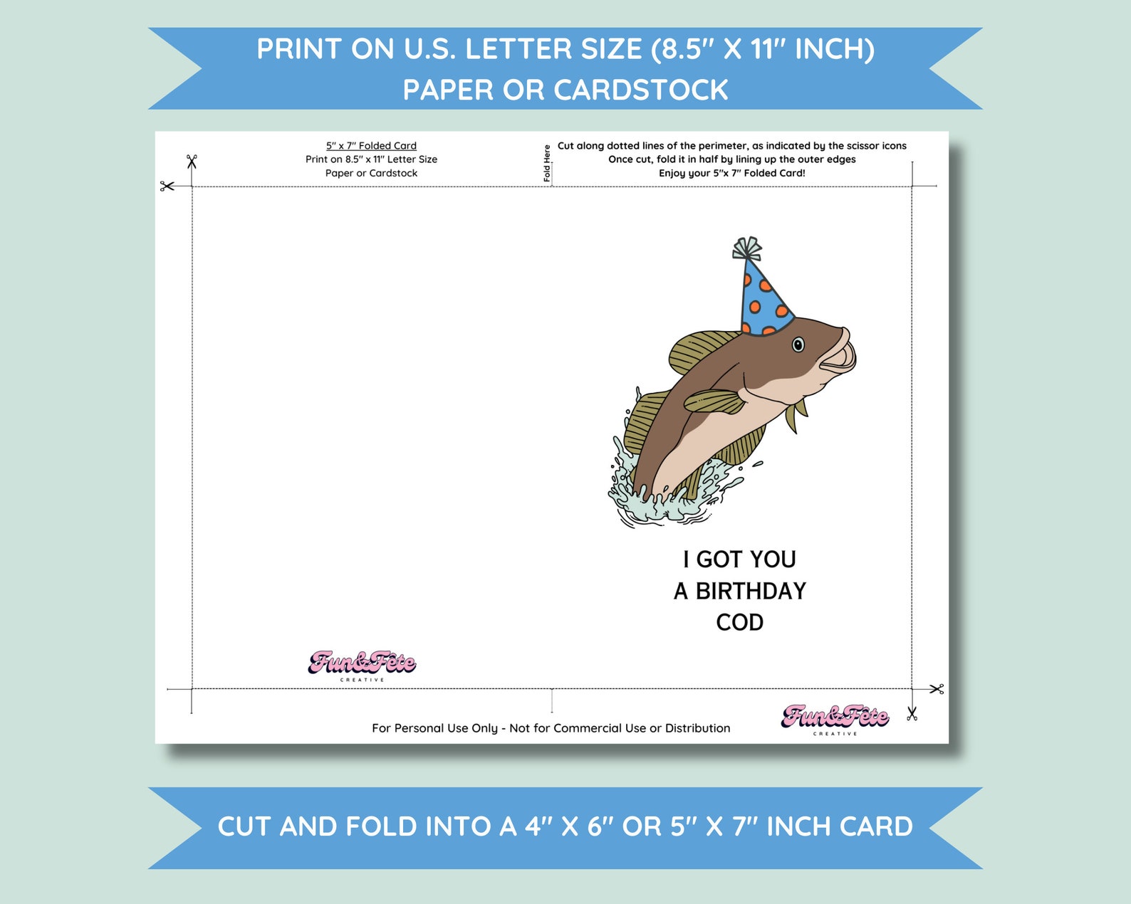 PRINTABLE Birthday Cod, Funny Birthday Card, Digital Download, Instant ...