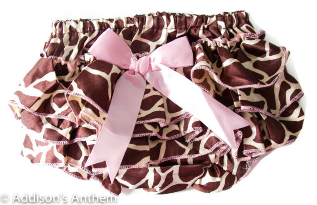 Giraffe Ruffle Bottoms - Etsy