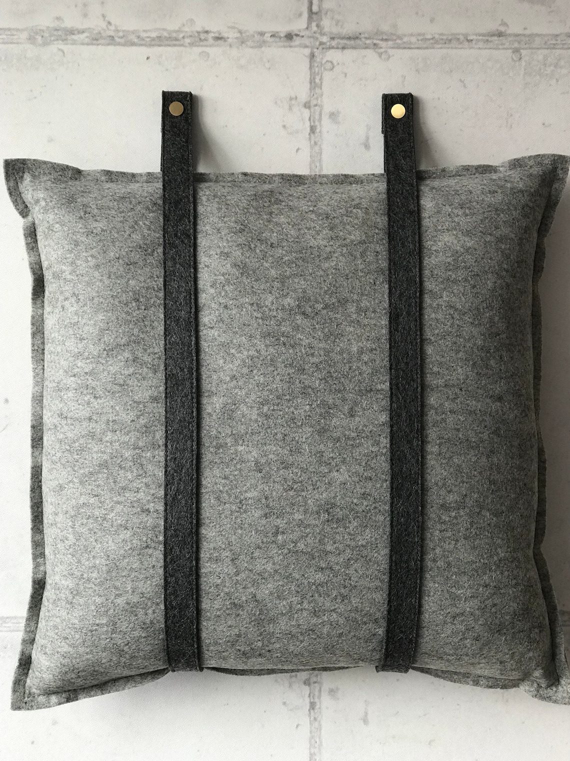 Loop Pillow Handmade Felt Wall Hangers for Pillows in Dark - Etsy
