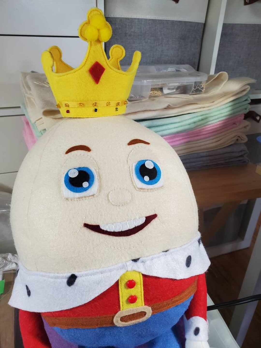 Made-to-order: Jumbo 25 King Chuchu Tv Humpty Dumpty - Etsy