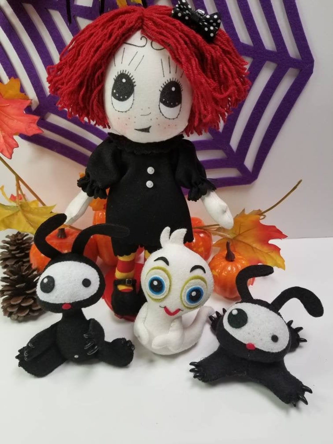 Darling Ruby Gloom 11.5" (29cm) Cloth Posable Doll W/removable Outfit ...