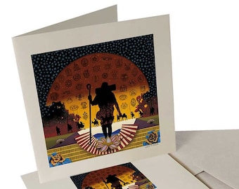 Camino De Santiago Card - Etsy