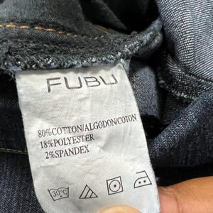 Fubu Y2k Denim Zip up Jumpsuit - Etsy
