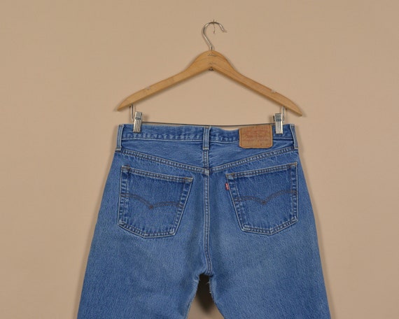 Levi’s 501 80s Vintage Denim Button Fly Jeans - Gem