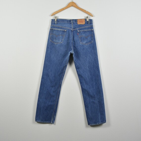 Levi's 501 80s Button Fly Vintage Denim Jeans - Gem