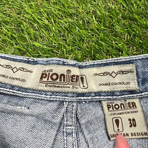 Pioneer Low Rise Flare 2000s Denim Jeans - Gem