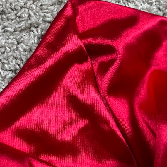 Betsey Johnson 80s Punk Label Red Strapless Dress - Gem