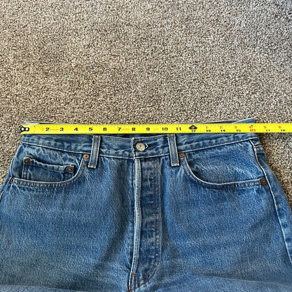 Levi’s 501 80s Vintage Denim Button Fly Jeans - Gem