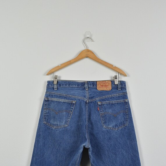 Levi's 501 80s Button Fly Vintage Denim Jeans - Gem
