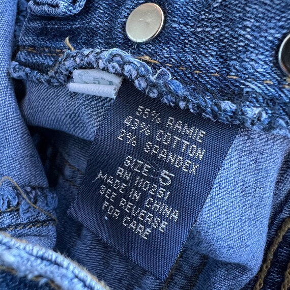 Angels Low Rise Flare Button Fly Denim Jeans - Gem