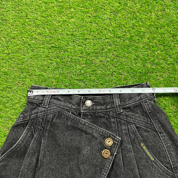 Rocky Mountain Black Vintage Western Button Flap Jeans - Gem