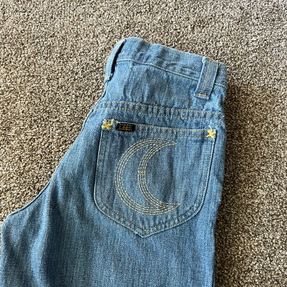Lee Bell Bottom Flare Moon Vintage Denim Flare Jeans - Gem
