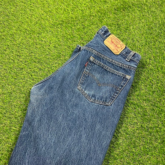 Levi's 501 80s Button Fly Vintage Denim Jeans - Gem