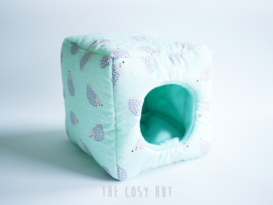 Hedgehog House, Guinea Pig House, Hedgehog Hidey Hut, Hedgehog Cube ...