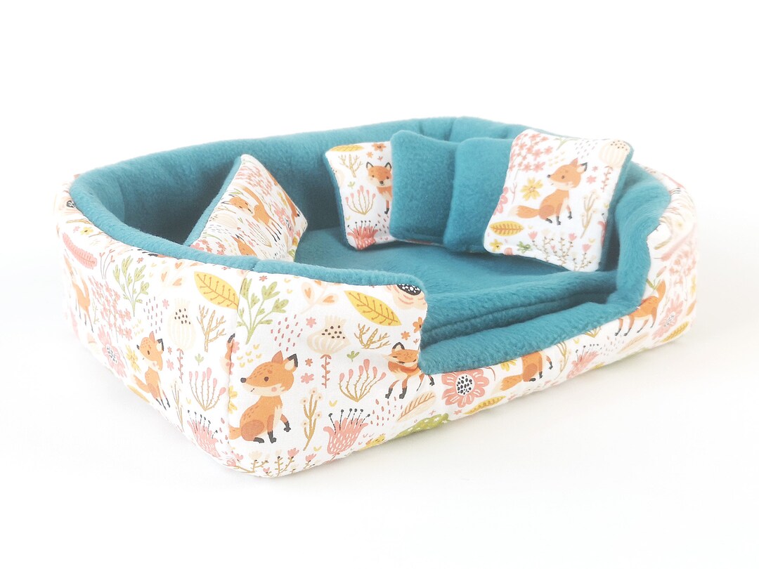 Hedgehog Bed Guinea Pig Sofa Pet Fleece Bedding With Absorbent Pee Pad ...
