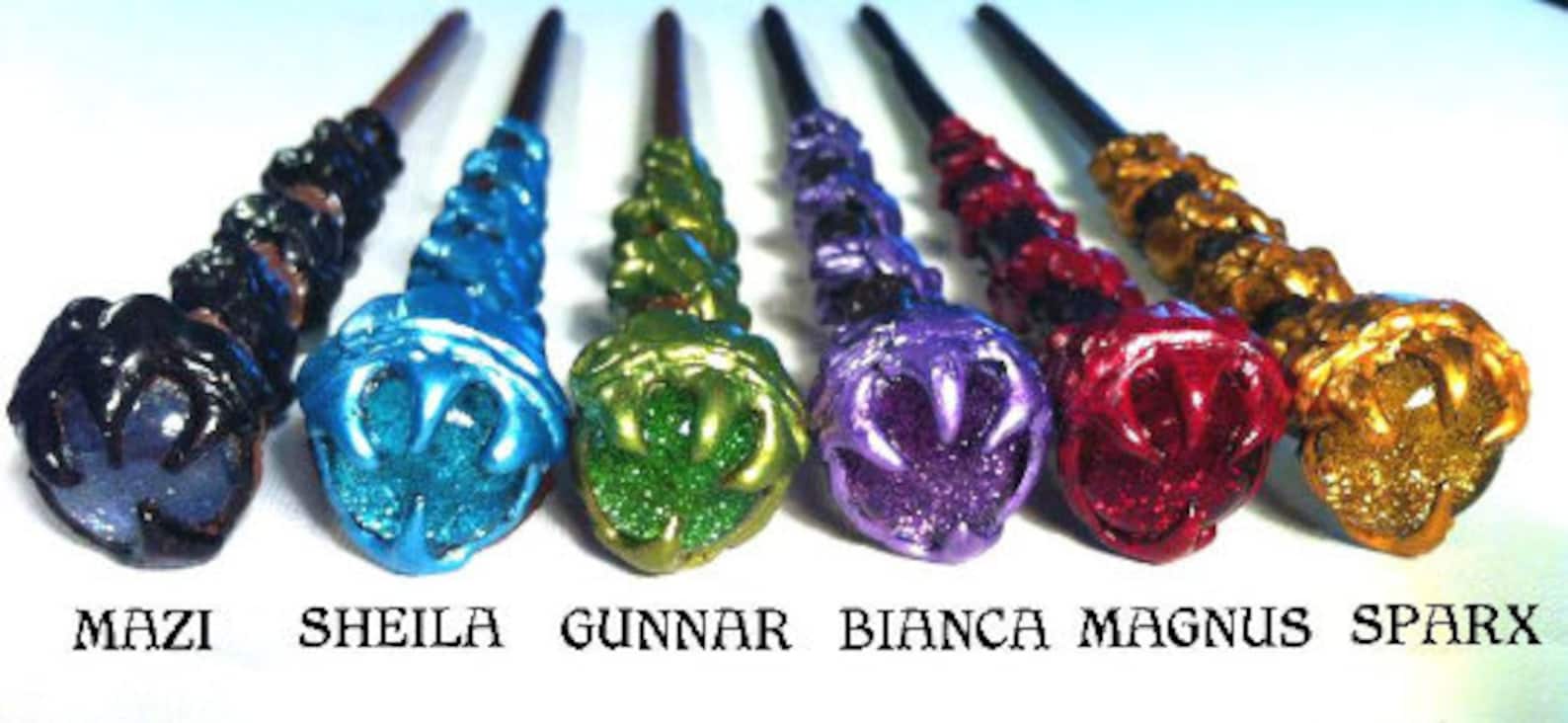 Handmade Dragon Wands Magic Fantasy Wands Witchcraft and | Etsy