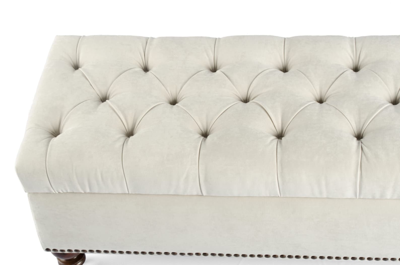 Chesterfield Deep Button Diamond Tufted Storage Bench Ottoman - Etsy