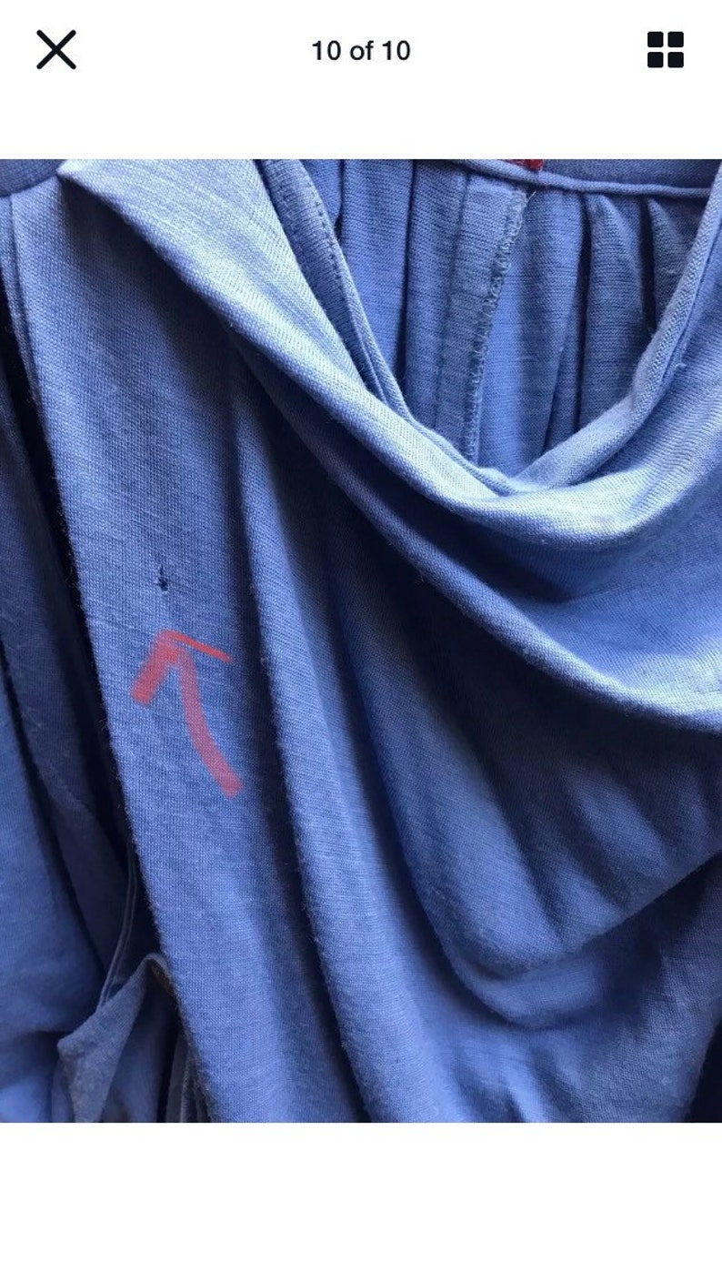 Vivienne Westwood VTG 80s Runway Dress Cape Wool Toga britain Must Go ...