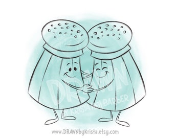 We Go Together Like Salt and Pepper - Etsy