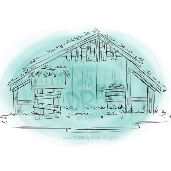 Shop Nativity Stable - Etsy