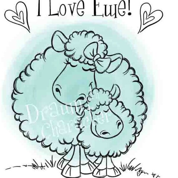 Sheep Stamp - Etsy