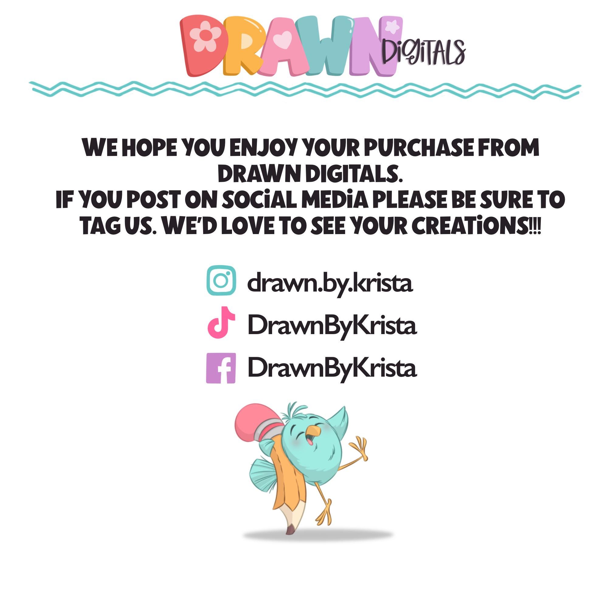 Valentine Printable PYO Cookie Bag Topper Treat Valentine Paint Your ...