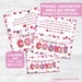 Valentine Printable PYO Cookie Bag Topper Treat Valentine Paint Your ...