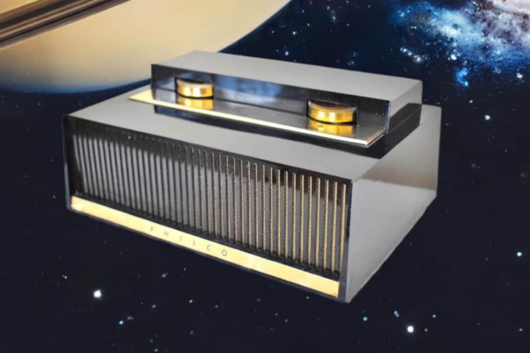 1958 Philco Predicta AM Radio: Mid-century Modern Vacuum Tube - Etsy