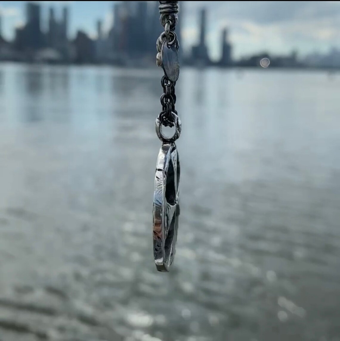 Templar Cross in Sterling Silver Hand Made With Double Linked - Etsy