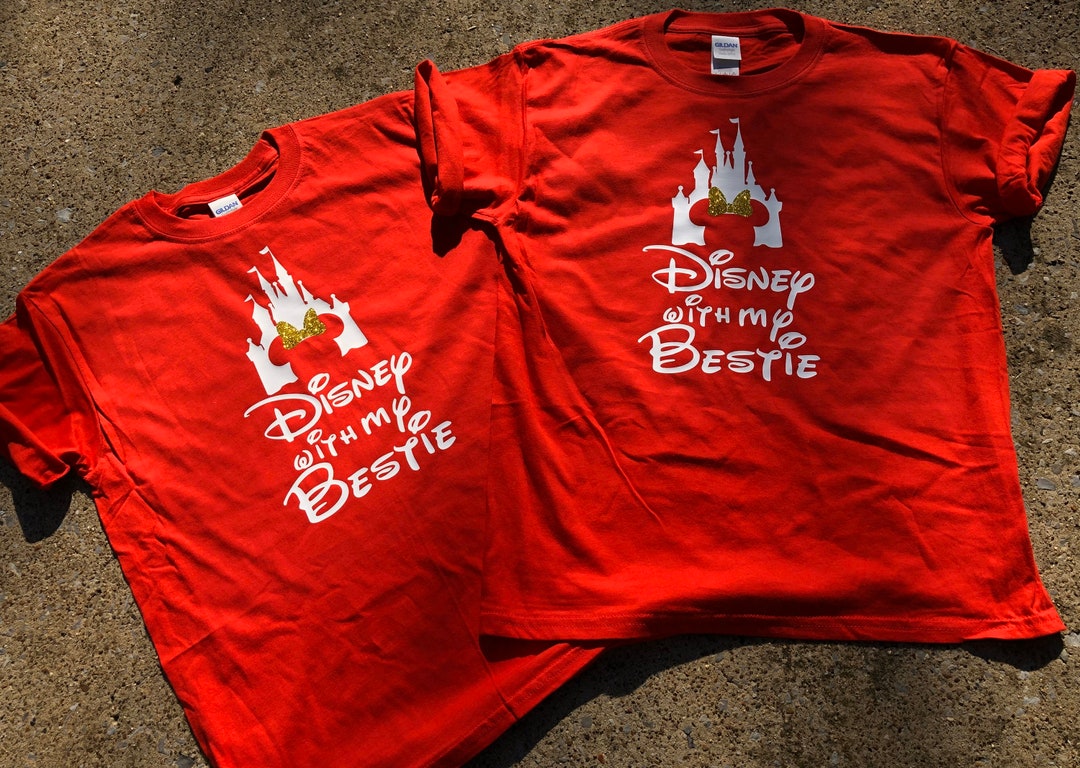 Disney With My Bestie Best Friend Vacation Disney Trip Matching disney-with-my-bestie-best-friend-vacation-disney-trip-matching