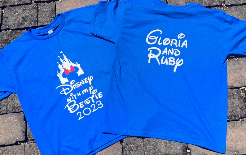 Best Friends, Besties, Matching Shirts, Disney With My Bestie, Disney ...