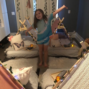 Sleep Over Party, Diy Teepee Sleepover, Diy Sleepover Party Decorations ...