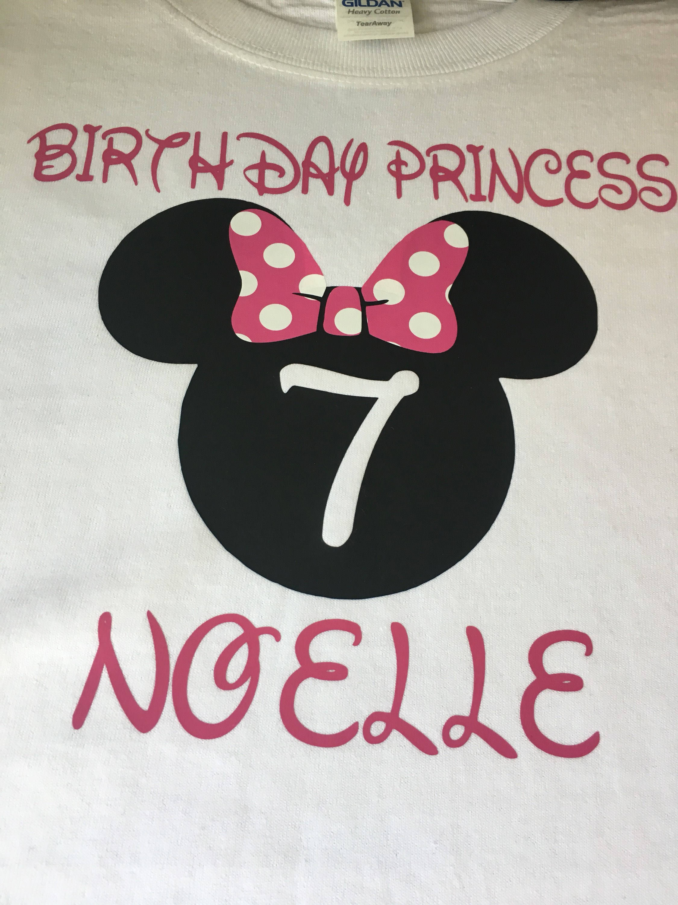 Birthday Princess Minnie Mouse Party Baby Girl Party Custom | Etsy