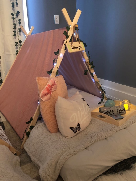 Sleep Over Party Diy Teepee Sleepover Diy Sleepover Party | Etsy