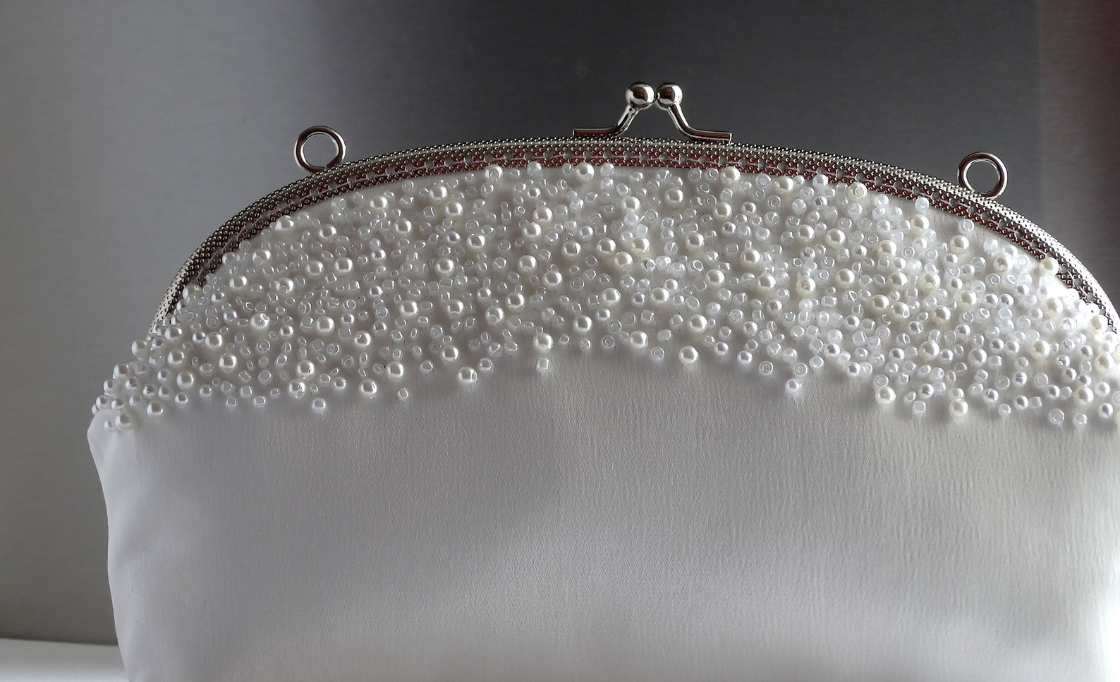 Bridal Clutch Ivory Bagpearls Bride Clutch Purse bride Ivory - Etsy