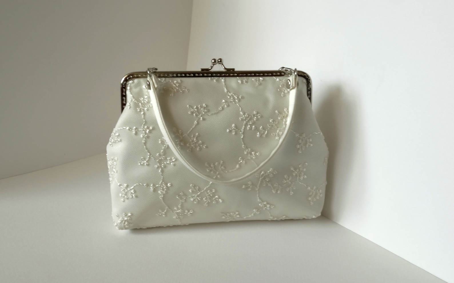 Bridal Clutch Ivory Bag, Bridal Bag Clutch , Ivory Satin Clutch ...