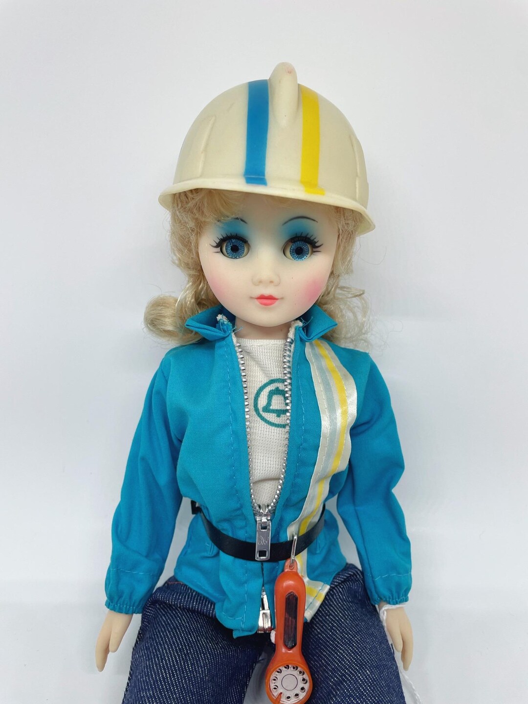 Vintage “1970s? Bell Systems Operator” Doll, 15”, White Doll With ...