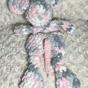 Mouse Toy, Handmade Crochet Stuffed Mouse Plushie, Stuffy, Lovey - Etsy