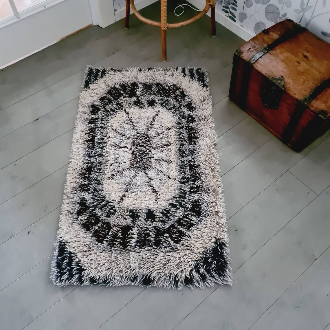 Amazing Retro Modern Midcentury Wool Rug / Carpet /teppich - Etsy