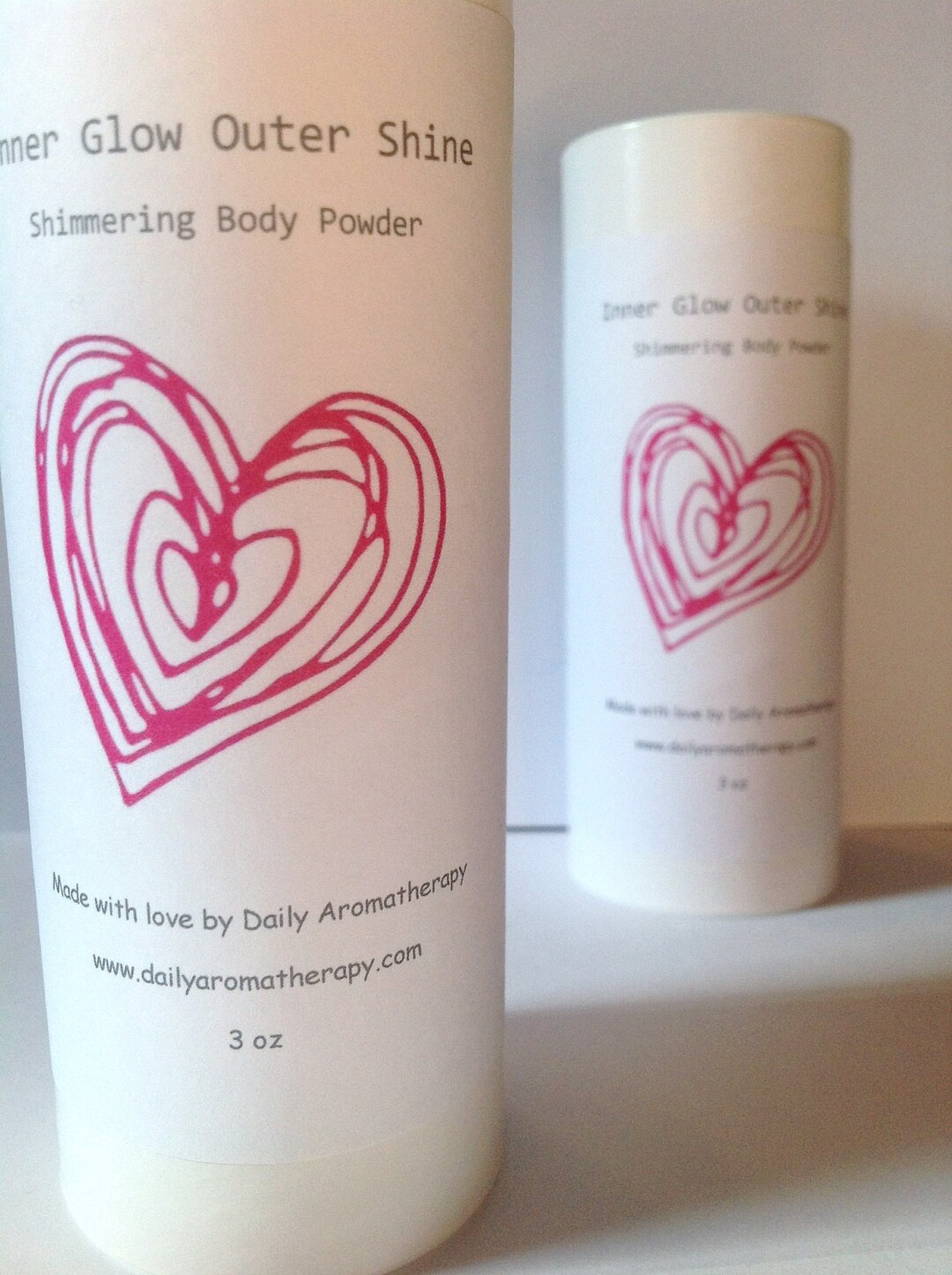 Inner Glow Outer Shine Shimmering Body Powder All Natural - Etsy