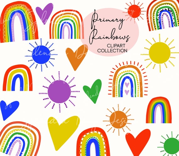 Clip Art Primary Colours