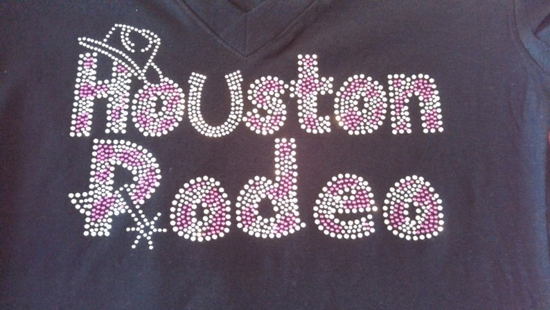 Rodeo Rhinestone Shirts Texas Rodeo - Etsy