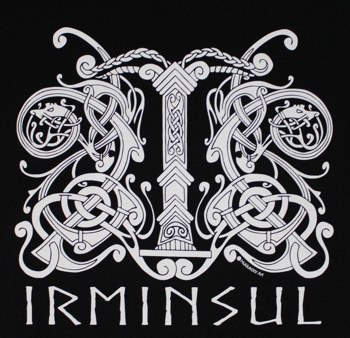 Norse Pride Irminsul Viking Rune T-shirt WH - Etsy