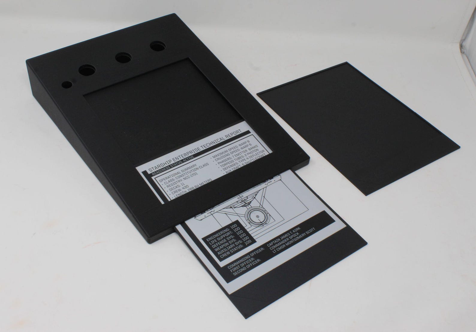 Star Trek the Original Series PADD for Electronics Prop Cosplay Fan Art ...