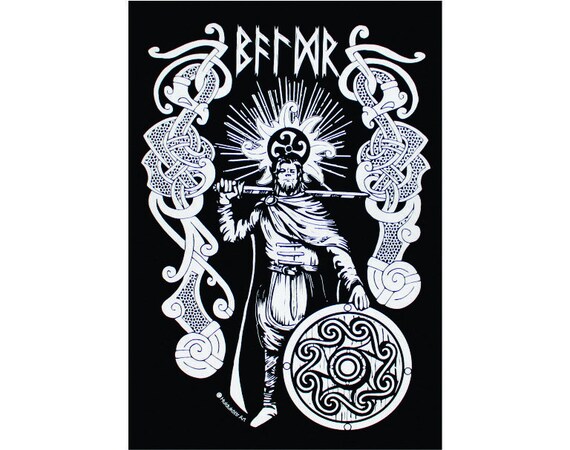 Norse God Baldur Symbol