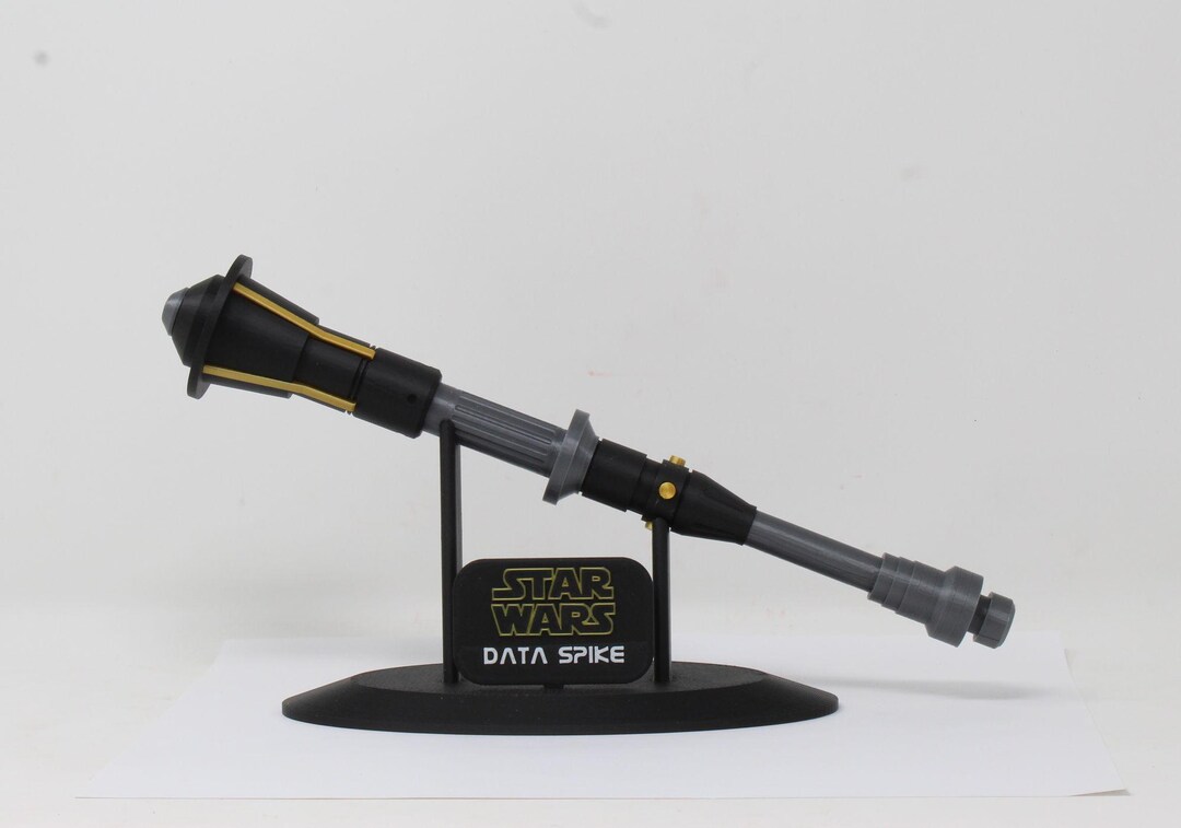 Star Wars Computer Data Spike With Display Stand Cosplay Fan Art - Etsy