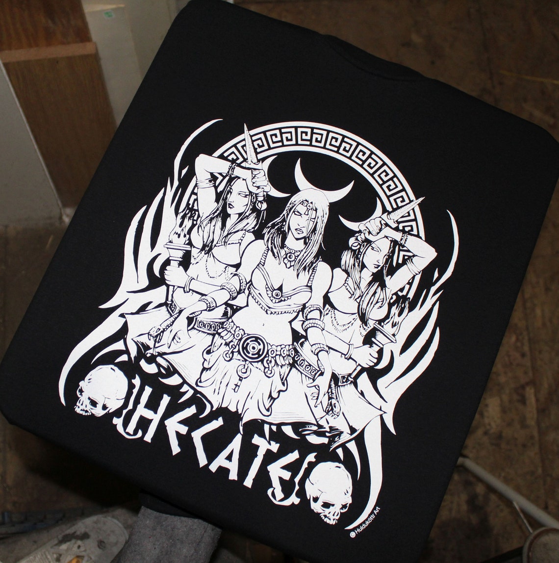 Hecate Hekate Greek Goddess T-shirt WH - Etsy