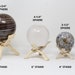 Wood Sphere Stand, Natural, 4 Sizes - Etsy